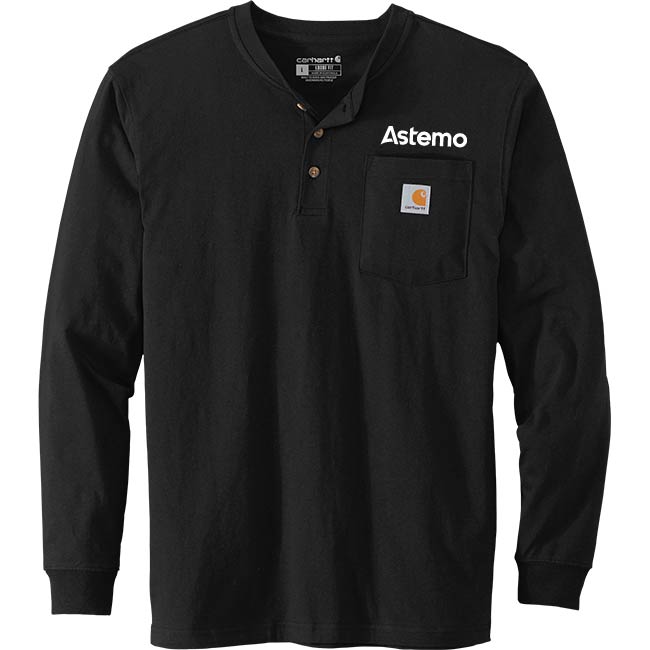Carhartt® Long Sleeve Henley T-Shirt – Astemo Store